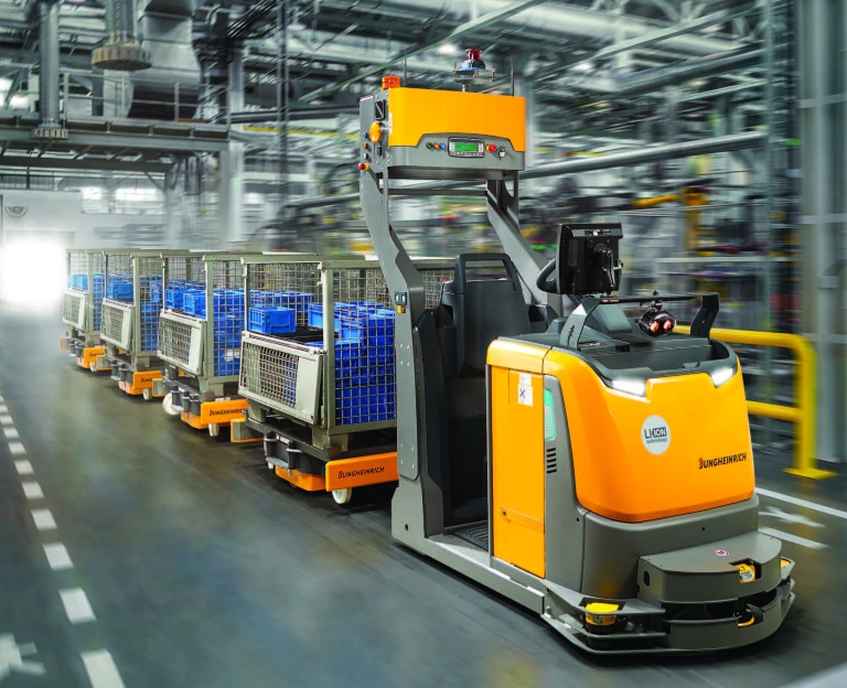 The Role of Automated Technology (AGVs) in Material Handling